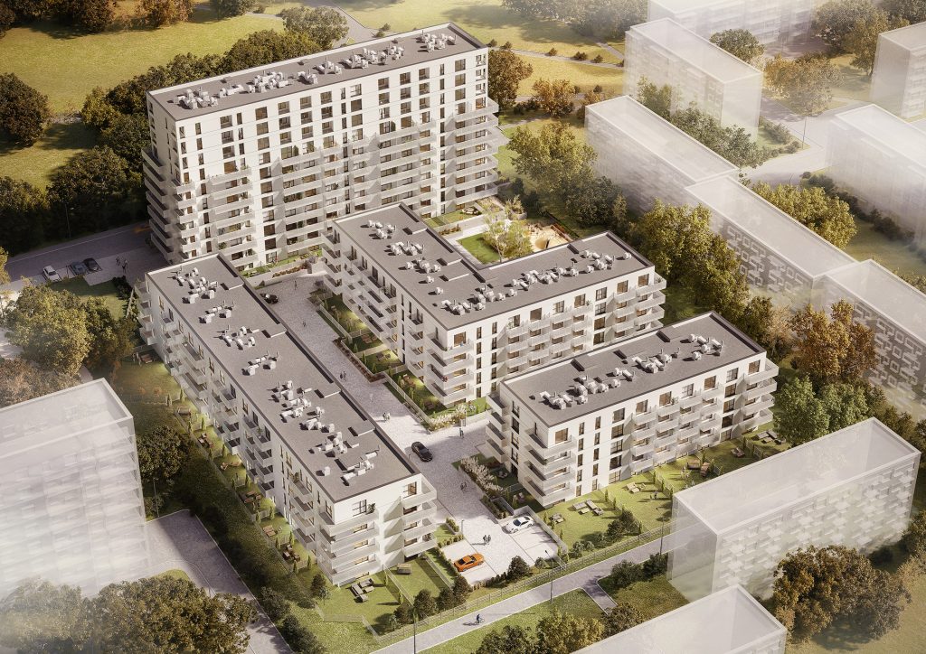 Maratońska 49, budynki wielorodzinne projekt - Design Lab Group